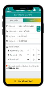 Thiết Kế App Đặt Vé Máy Bay Chuyên Nghiệp - WINDSoft