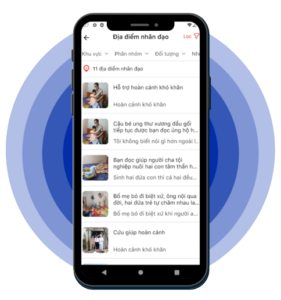 App iNhanDaoLaoCai - App từ thiện tỉnh Lào Cai - WINDSoft
